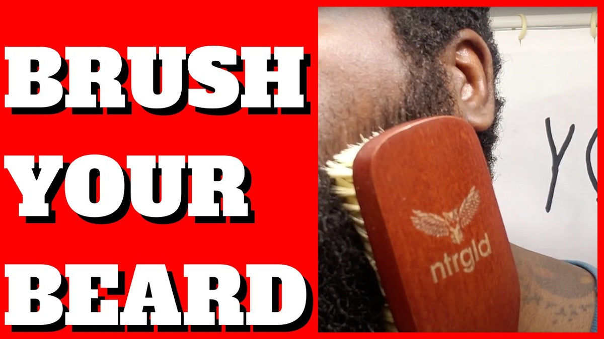 BEARD MAINTENANCE FOR BEGINNERS // How to exfoliate your beard to avoi ...
